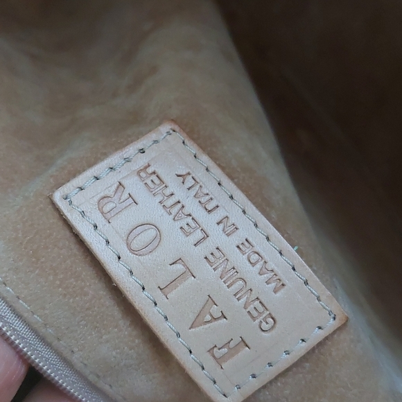 Falor | Bags | Vintage Falor Italian Leather Sunflower Tote | Poshmark